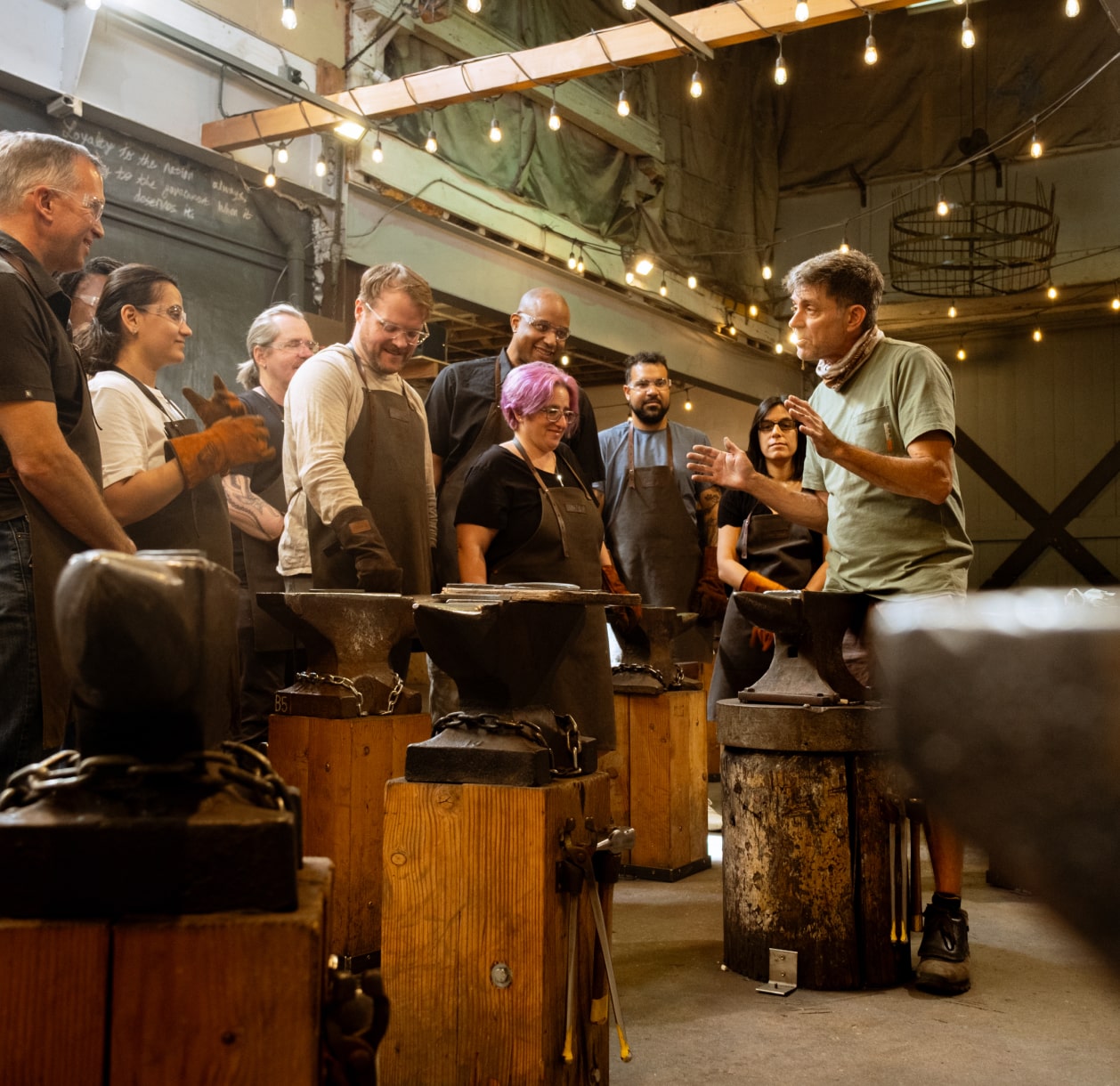 Blacksmithing Workshops at Lawless Forge Marysville